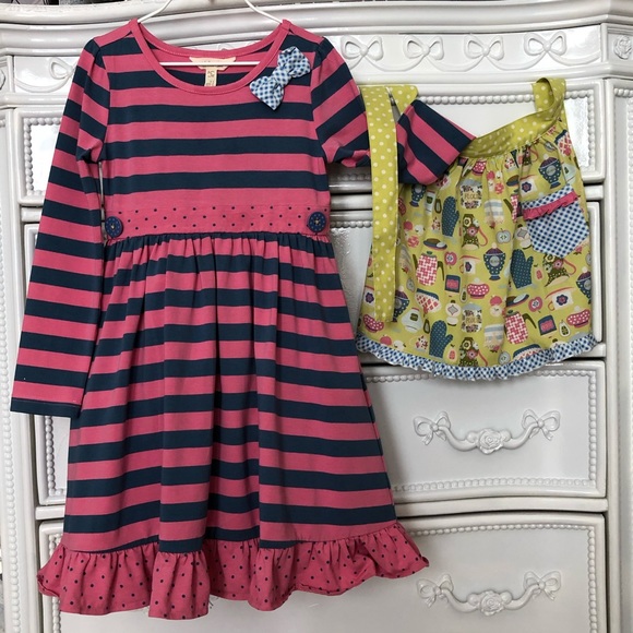 Matilda Jane | Dresses | 2pc Matilda Jane Somethings Cooking Apron ...